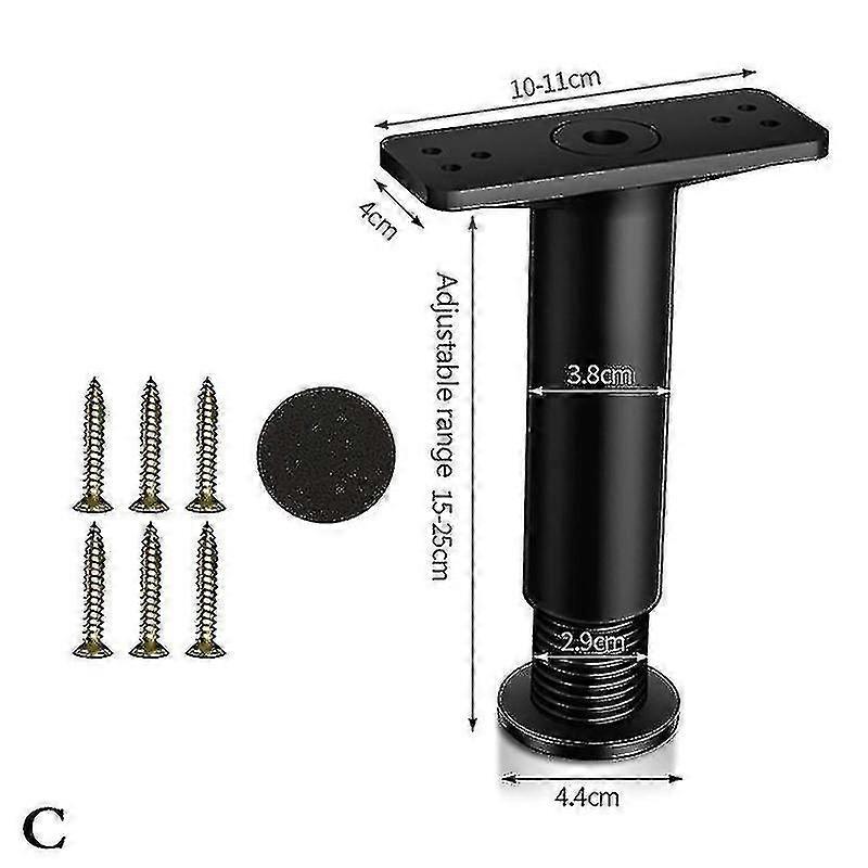 Telescopic Beam Support Foot Non Solid Wood Bed Board Frame Shelf Rod ...