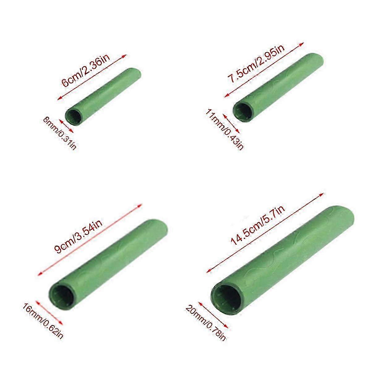 20pcs 16mm Garden Stake Straight Connectors Plastic Garden Stake ...