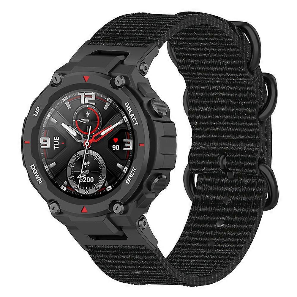 For Huami Amazfit T-Rex / T-Rex Pro / Ares Watch Strap with Buckle ...