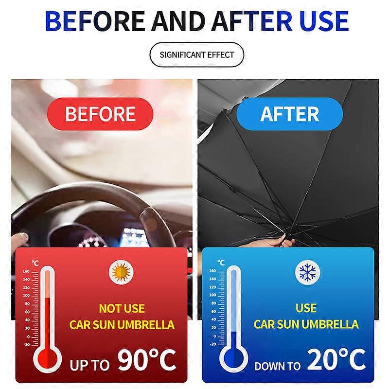 Car Logo Windshield Sunshade Car Window Sun Shade Covers For Ssangyong ...