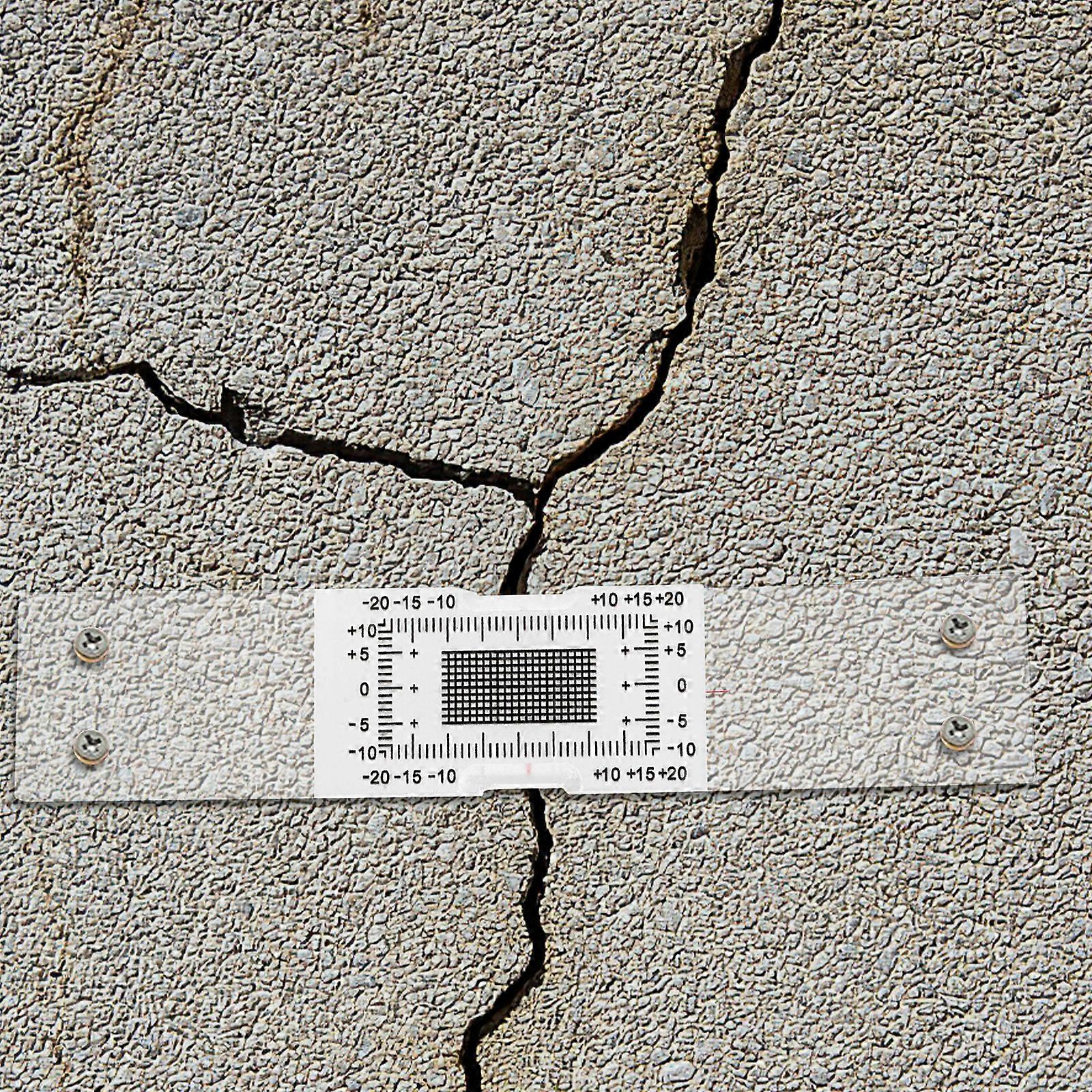 Crack Measuring Ruler Crack Width Ruler Architectural Ruler Crack Gaps ...