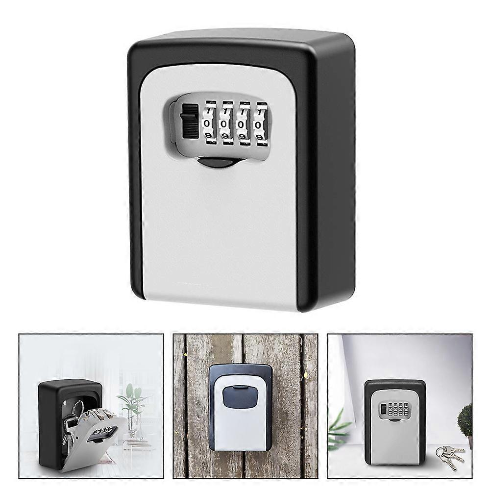 Outdoor Lock Box Keys Outdoor Key Lock Box Wall Mount Key Box Money ...
