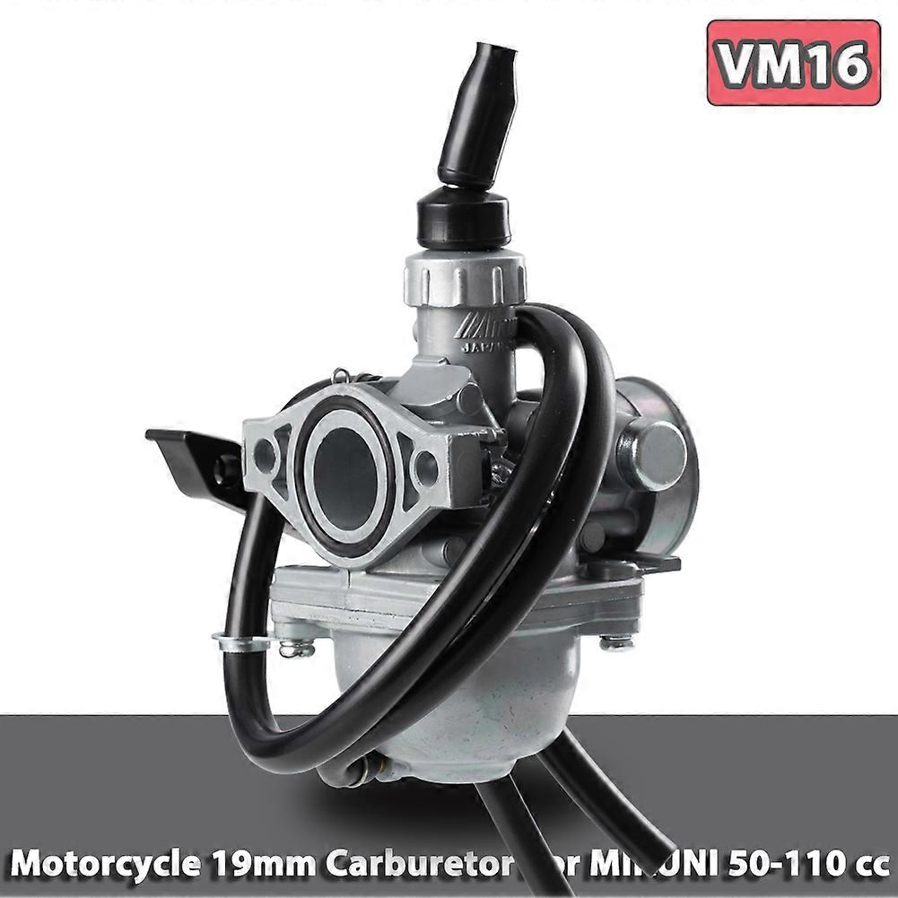 VM16 19mm Carburetor For MIKUNI 50 70 90 100 110cc Dirt Pit Bike Atv Quad Buggy Go Kart Monkey ...