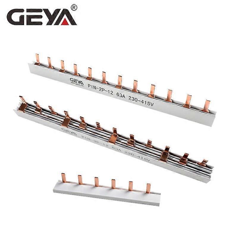 GEYA Pin & Fork Type 1.4mm Copper Busbar for Circuit breaker 12 Way MCB ...