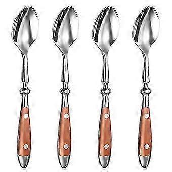 Grapefruit Spoons, 4PCS Serrated Grapefruit Spoon, StainlSteel 18/8 ...