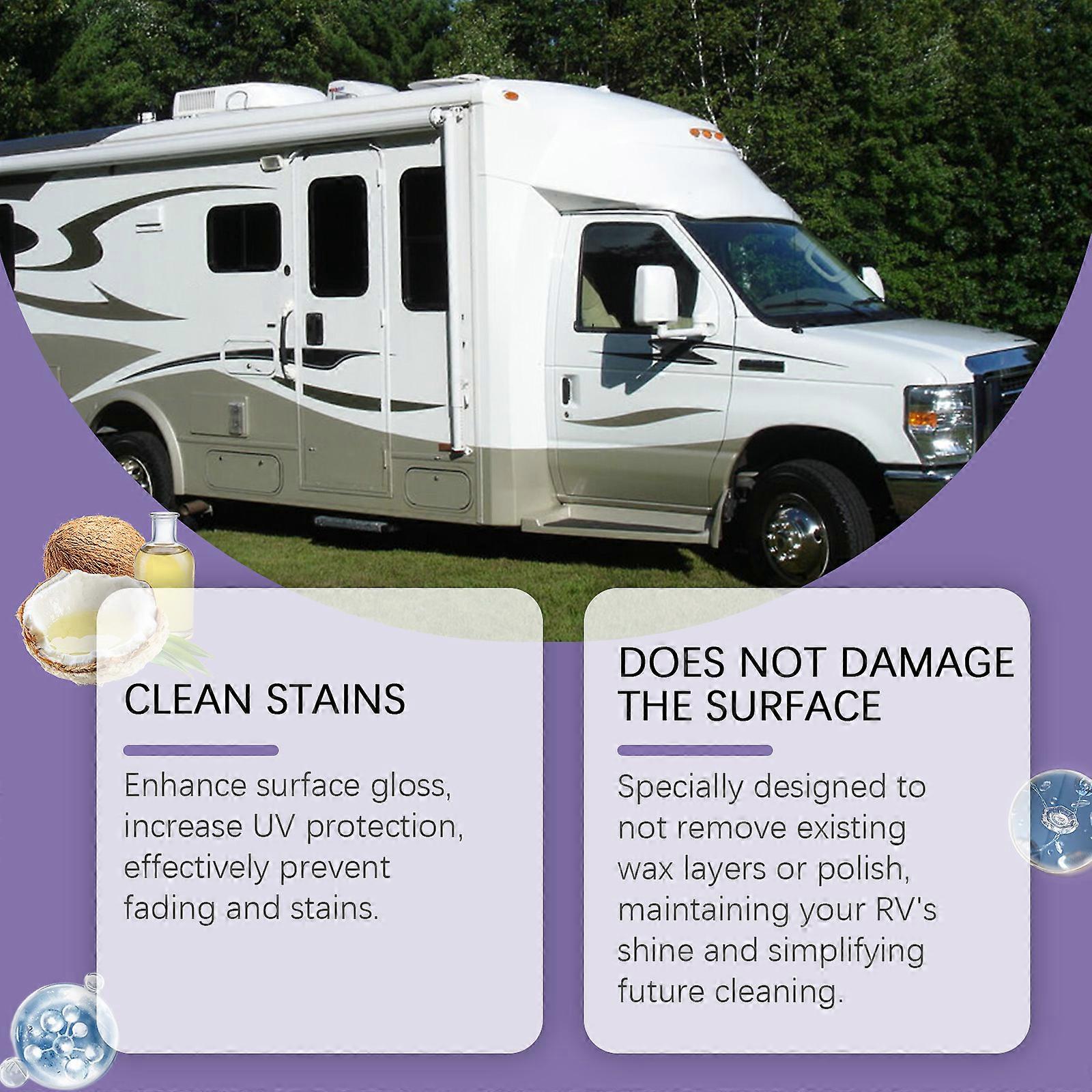 Motorhome Cleaning Solution, One Step Cleaning Easy Decontamination ...