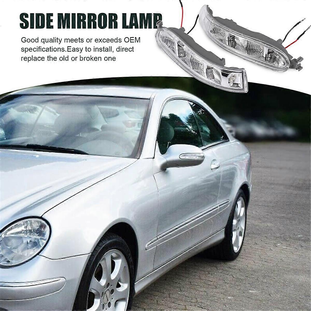 Car Side Mirror LED Lamp for CLK Class W209 C209 2002-2009 Rearview ...