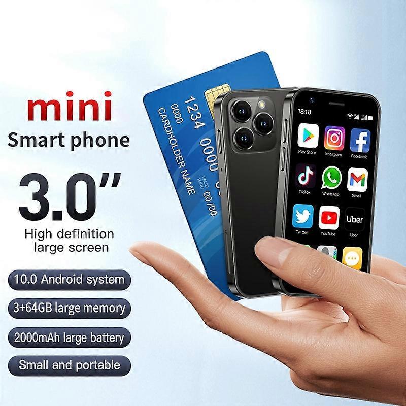 SOYES XS16 3 Inch 4G Mini Smartphone Android 10 5MP Dual SIM Cellphone ...