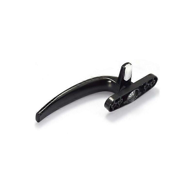 Window handle Open the flat aluminum window with open handle and lock ...