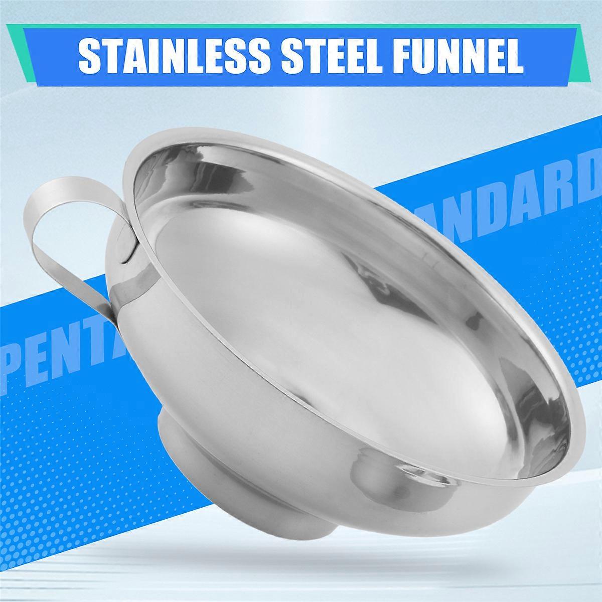 Canning Funnel, 2 Pack Stainless Steel Canning Supplies Kitchen Funnel ...