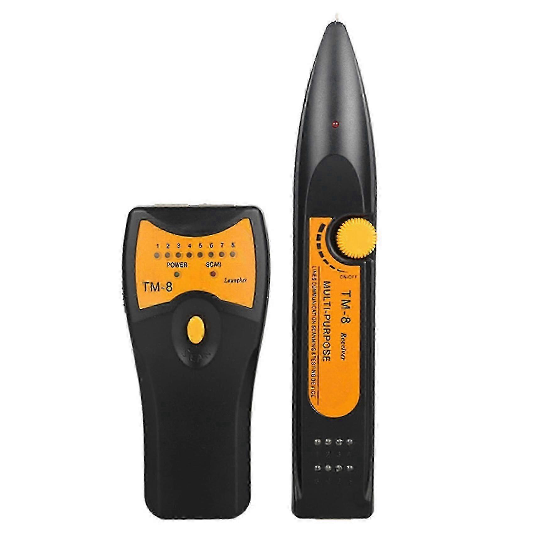 Tm-8 Telephone Network Cable Tester Detector Ethernet Line Finder For ...