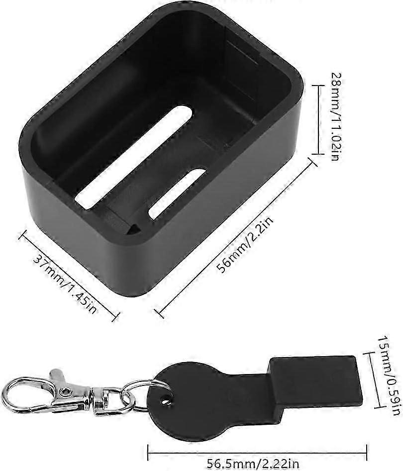 2 Pieces Safety Belt Buckle Protector Car Seat Belt Clip Holder Car ...