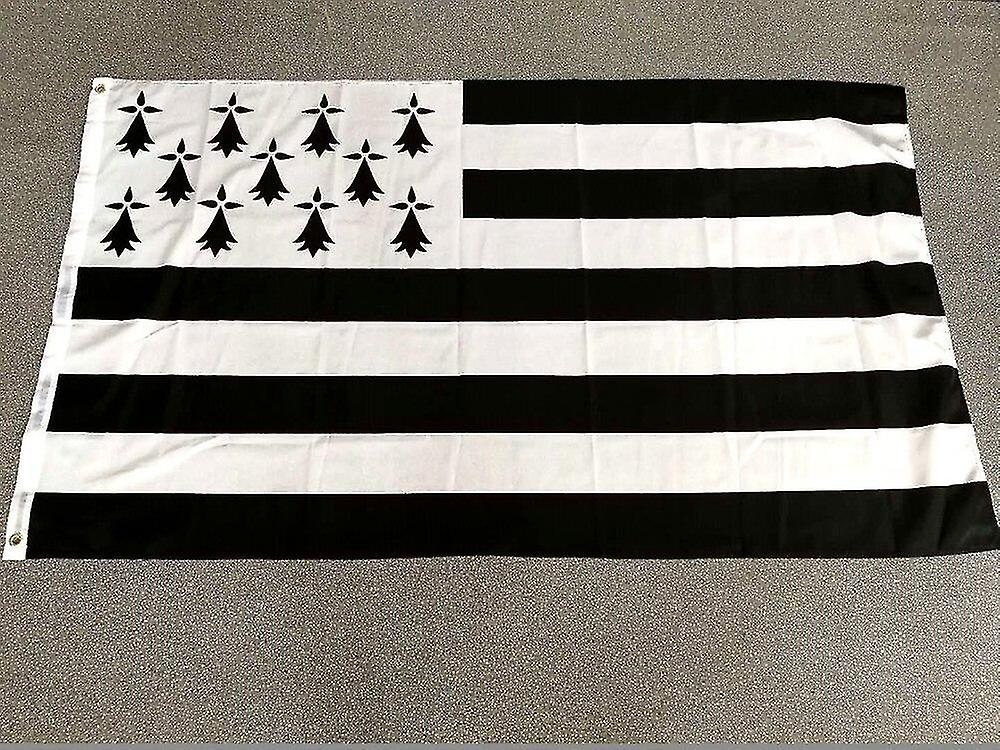 90*150cm Breizh Bretagne Llydaw Brittany Flag | Fruugo UK