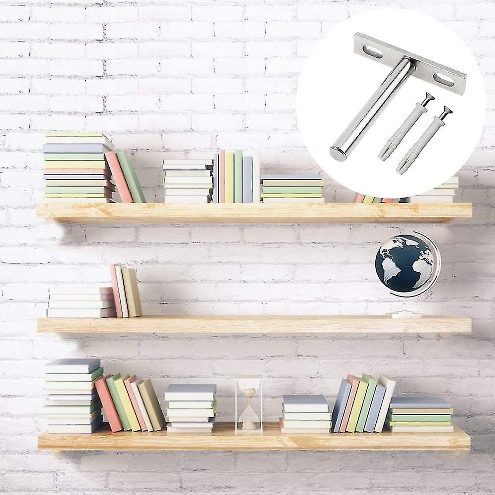 79mm Floating Shelf Metal Brackets Wooden Hidden Wall Bracket Brackets ...