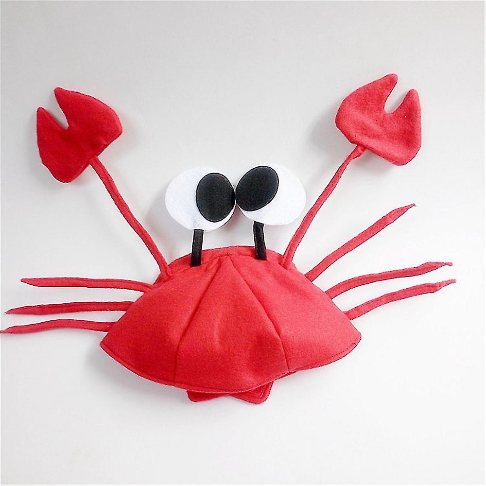 Men Women Party Funny Lobster Crab Cap Novelty Hat Costume Fancy Dress ...