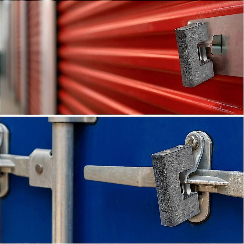 Heavy Duty Outdoor Padlock with 4 Keys - Heavy Duty Hardened Steel One ...