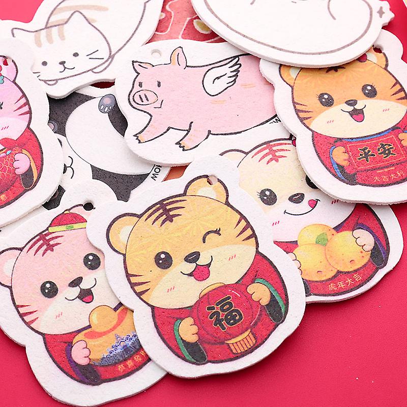 Non-stick Cartoon Wood Pulp Cotton Sponge Compressed Magic Oil ...