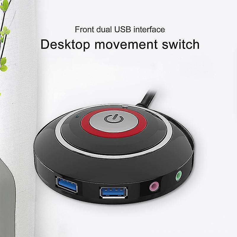 Desktop Switch Multi-function Interface Dual Usb Audio Anti-theft Big ...