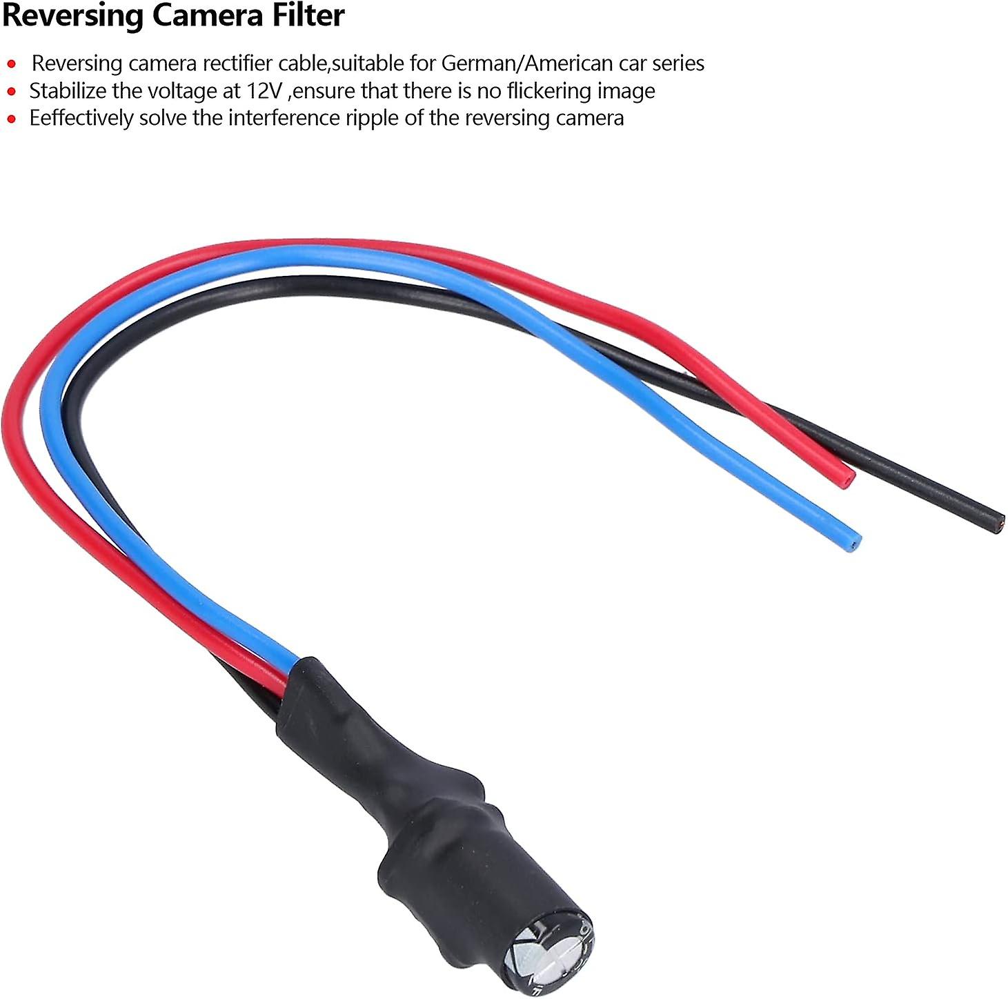 Reverse Camera Power Filter, Car Camera Signal Filter, Car Camera ...