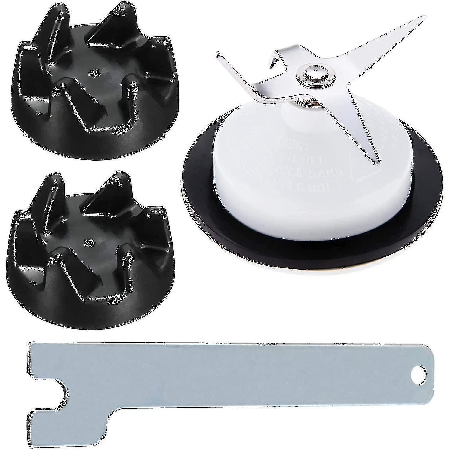 For Kitchenaid 4 Leaf Blender Blade And Blender Coupler With Spanner ...