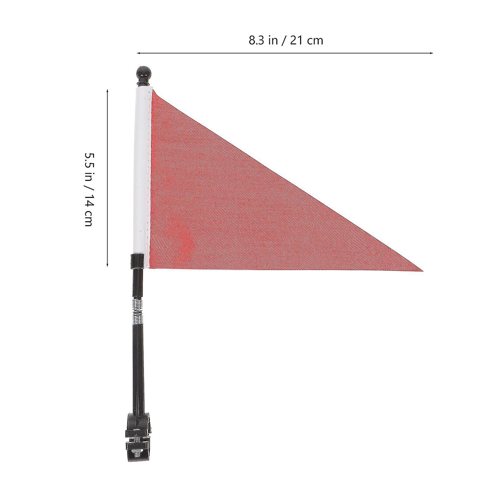 3 Sets Kids Tricycle Reflective Bike Flag Bike Flag Mount Bike Flag ...