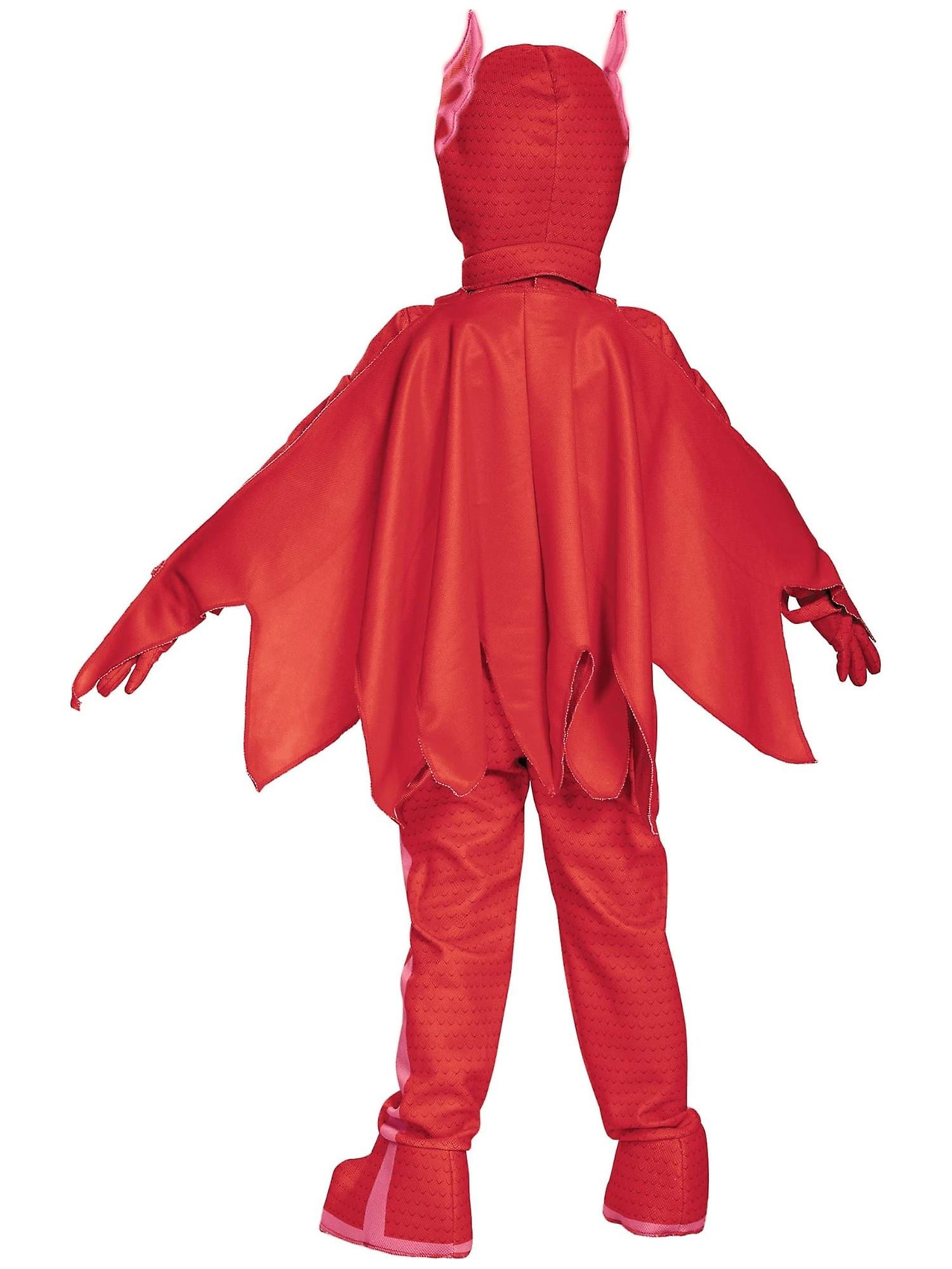 Owlette Deluxe PJ Masks Red Superhero Glow In The Dark Toddler Girls ...