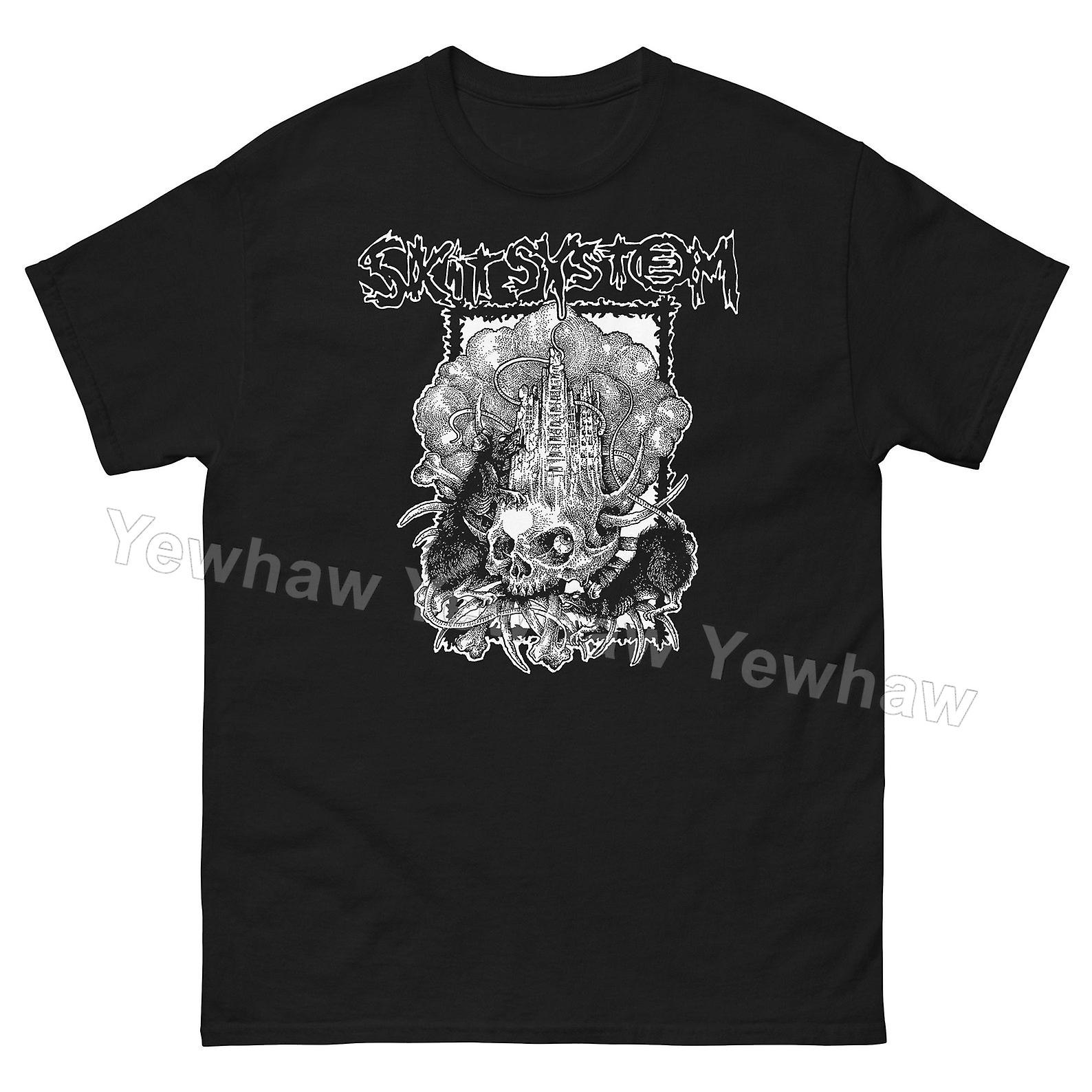 Skitsystem Shirt Punk Hardcore Grindcore Totalitar Discharge Anti Cimex ...