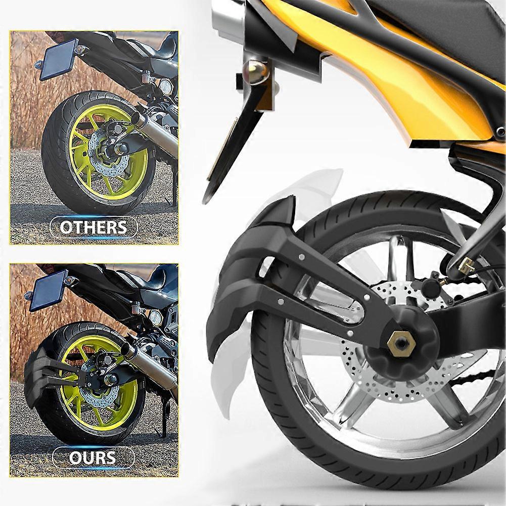 Universal Motorcycle Rear Fender Wheel Cover Mudguard Bracket Fender ...
