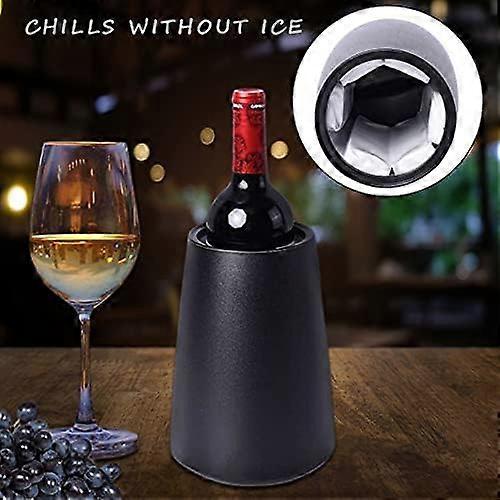 Wine Bottle Chiller Cooler, Bucket Stainless Steel with Double Walled ...