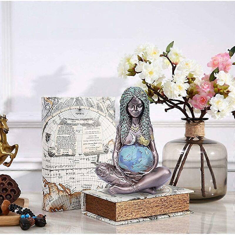 Gaia Statue Millennial Gaia Gaia Figurine Mother Earth Art Statue ...
