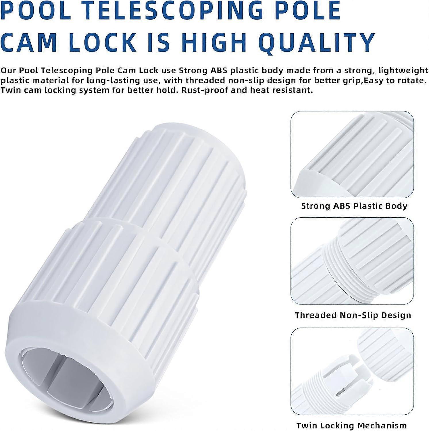 Pool Telescoping Pole Cam Lock Replacement - Fits EZ Lock Cam for ...