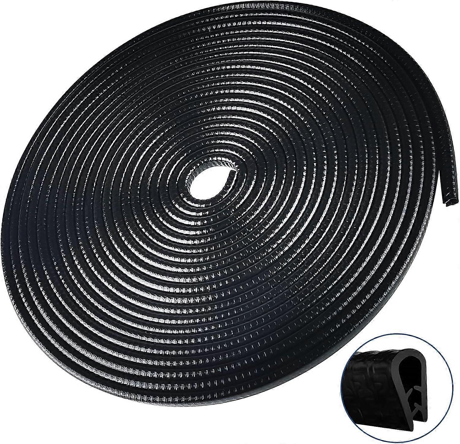 Door Edge Guards, 5M Car Door Protector Anti-Leak, U-Shaped Rubber Edge ...