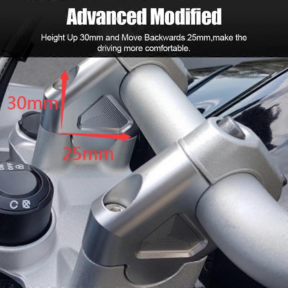 Motorcycle Accessories CNC Handlebar Riser Lift Lifter For BMW GS 1200 ...