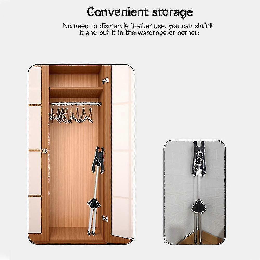 Steamer Stand - Folding Telescopic Clothes Steamer Holder, Hanger For ...