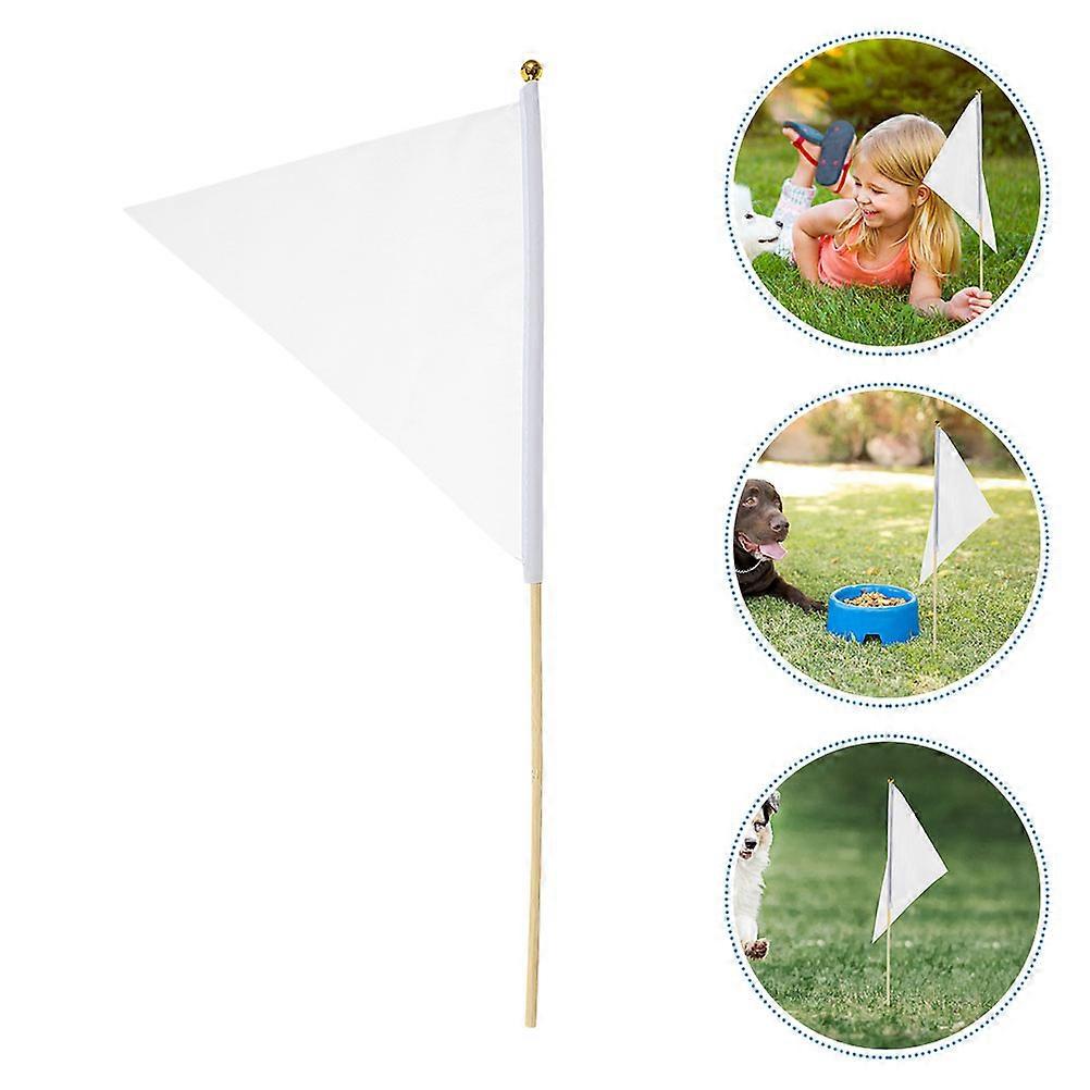 10Pcs Marking Flags Garden Triangular Flags Irrigation Flags for ...