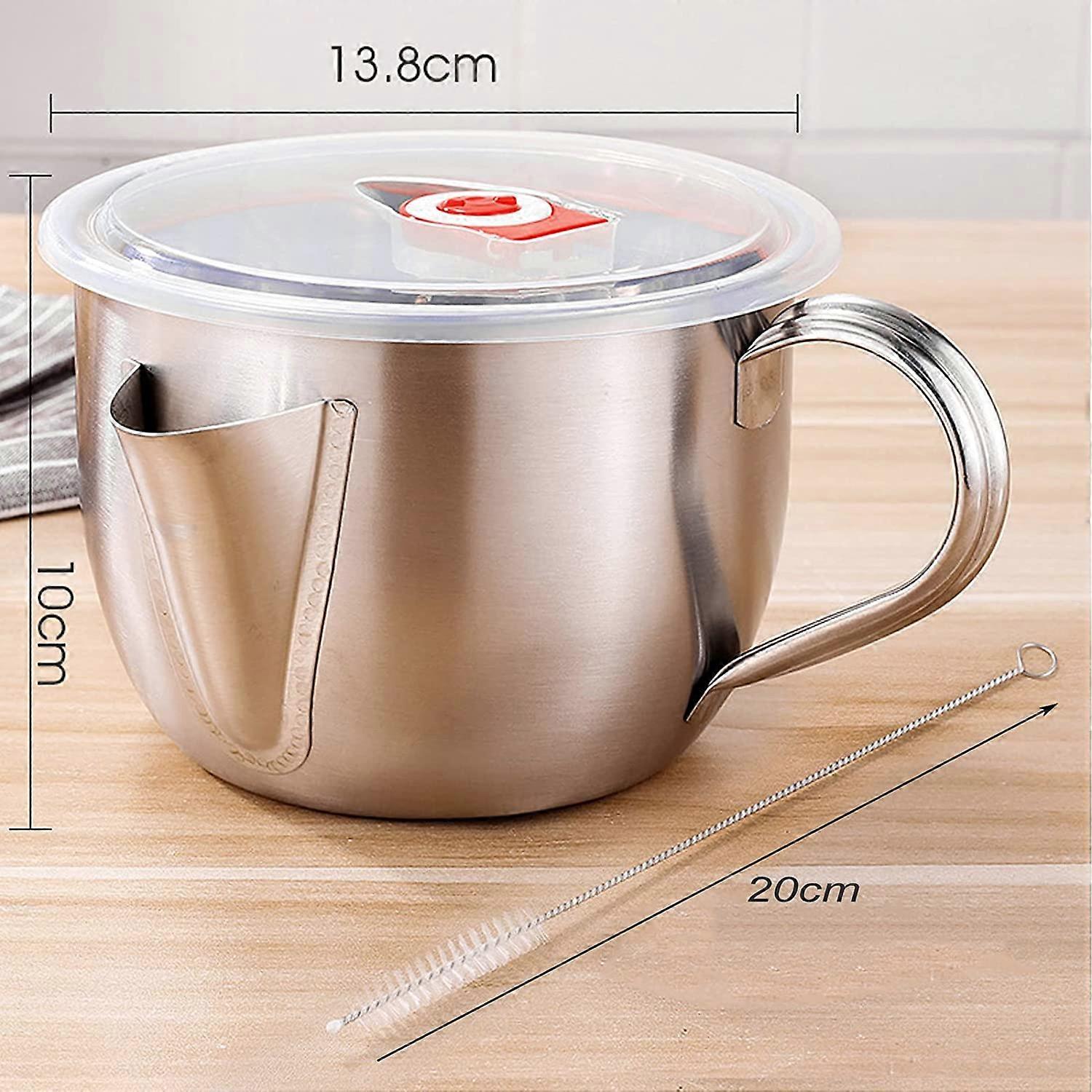 Grease Separator for Sauce Stock Strainer Stainless Steel Oil Separator ...