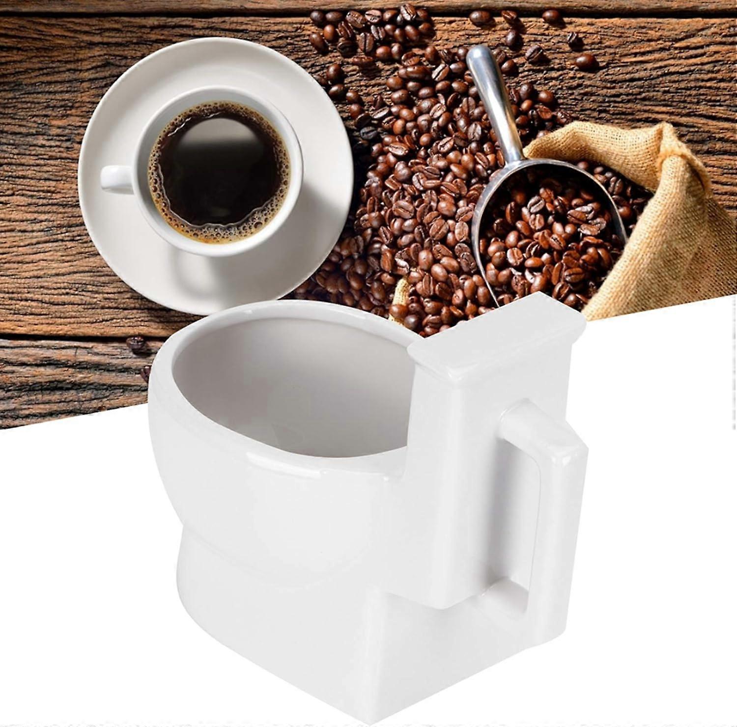 Toilet Coffee Mug, Novelties Ceramic Mug Milk Cup Funny Coffee Cup ...
