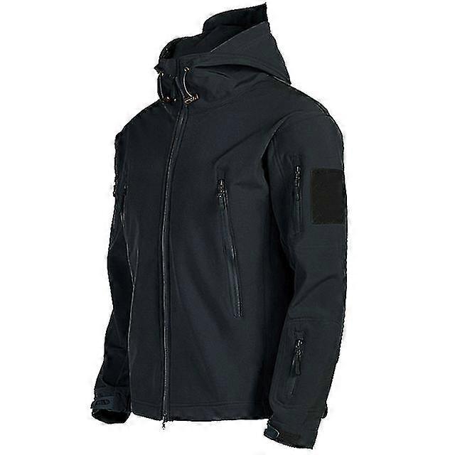 Military Shark Skin Soft Shell Jackets Men Tactical Windproof ...