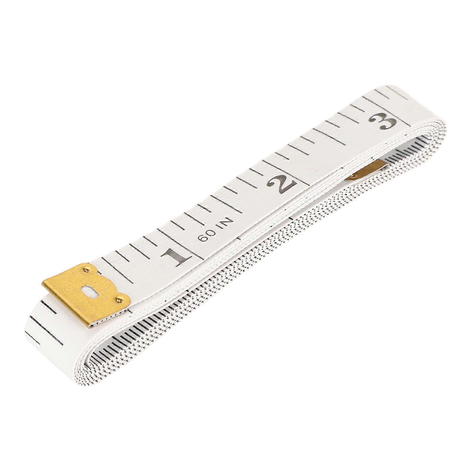 50pcs 60 Inch Soft Tape Measure Body Sewing Flexible Ruler with Metal ...