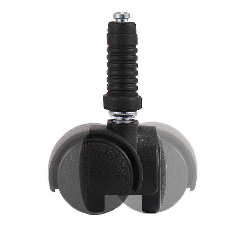 4PCS Swivel Furniture Casters Office Chair Baby Crib Sofa Brake Plastic ...