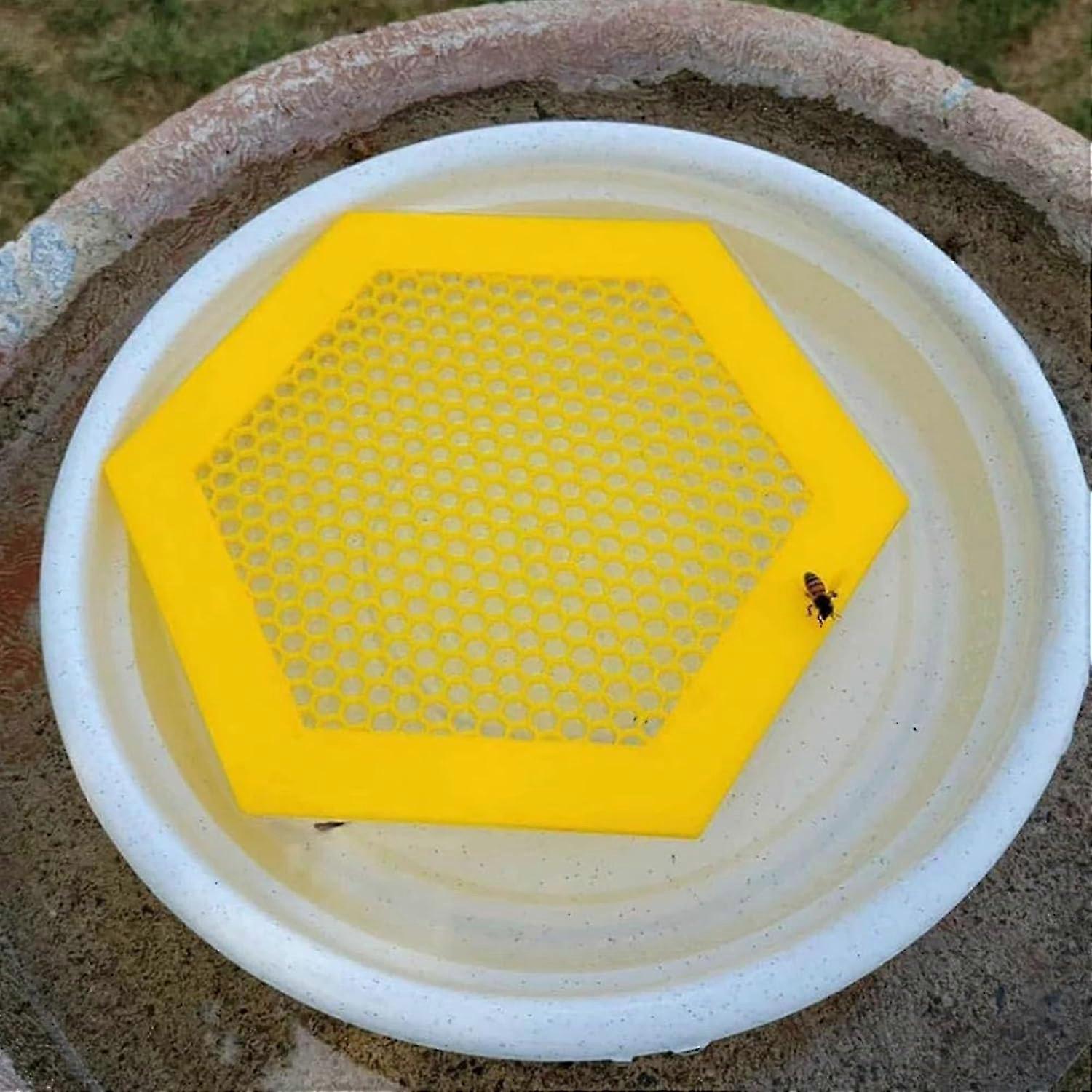 Floating Bee Island Use for Bee Cups for Garden, Colorful Bee Insect ...