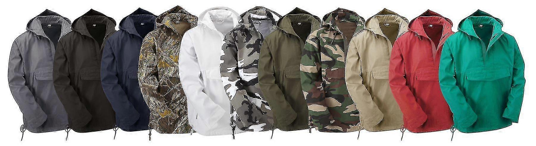 New Latest Style Hooded Anorak Smock Jacket | Fruugo UK