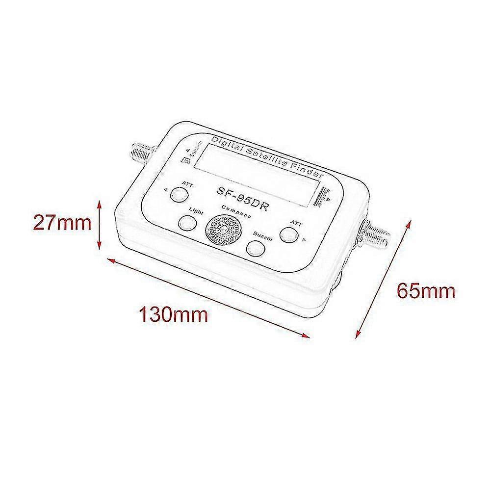 Digital For Tester Meter Tv Signal Receiver Sat Finder With Compass And ...