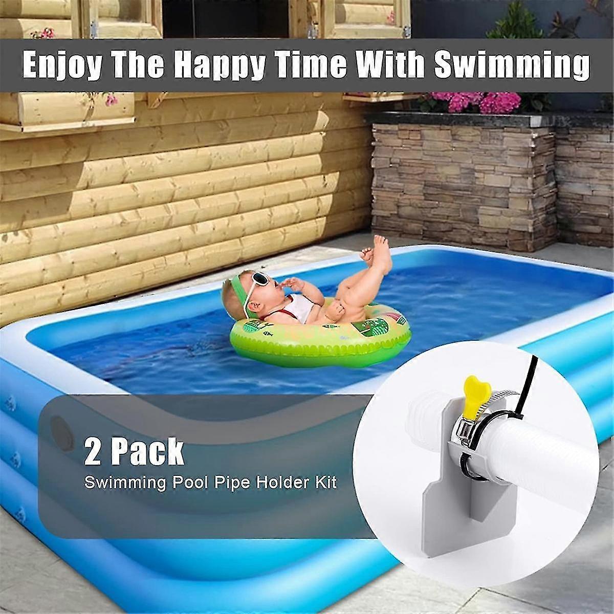 1Set Swimming Pool Pipe Holders, Above Ground Pool Accessories, Pool ...