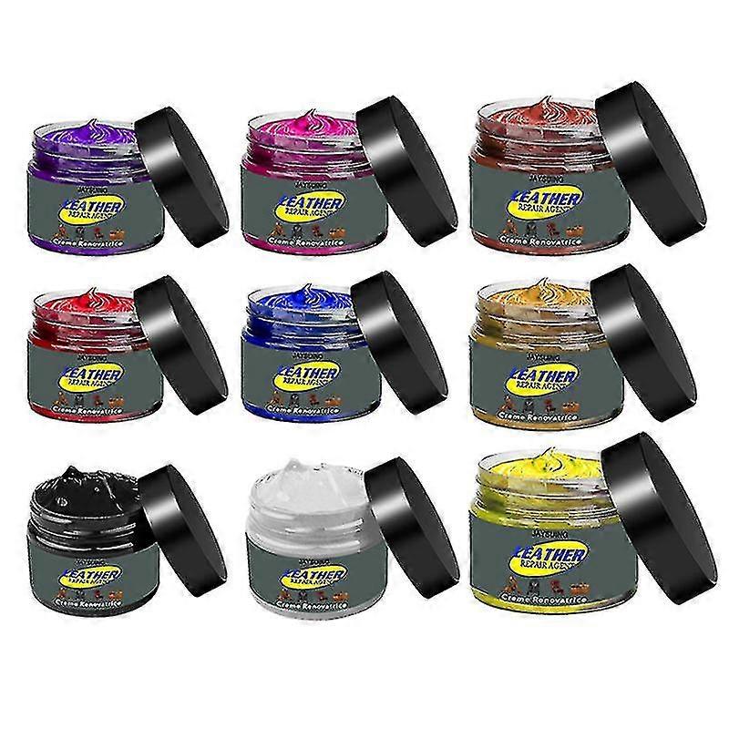 Leather Color Repair Paste Leather Polishing Coloring Agent Stain Wax ...
