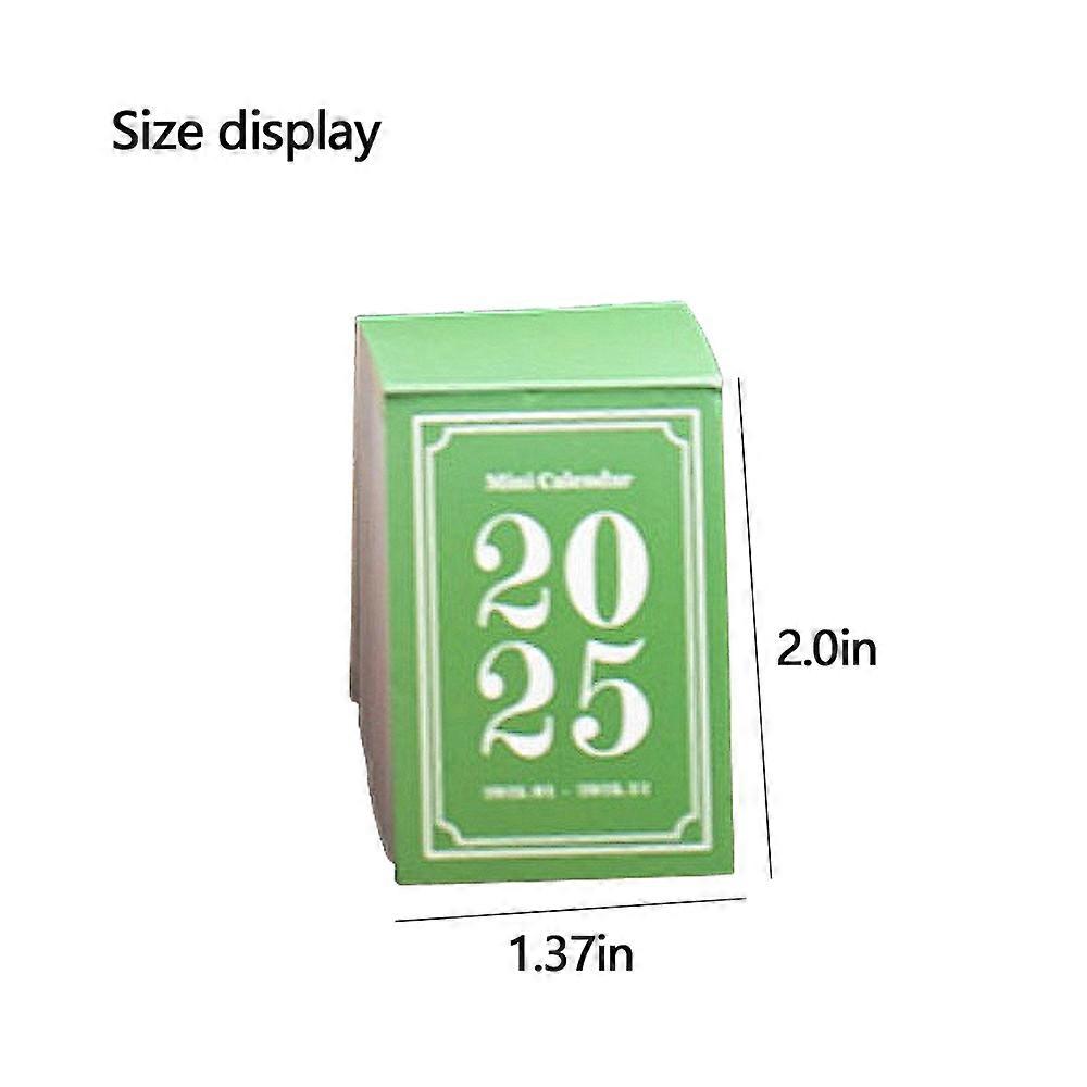 2025 Mini Calendar Book 365 Sheet Tearable Calendars DIY Journal ...