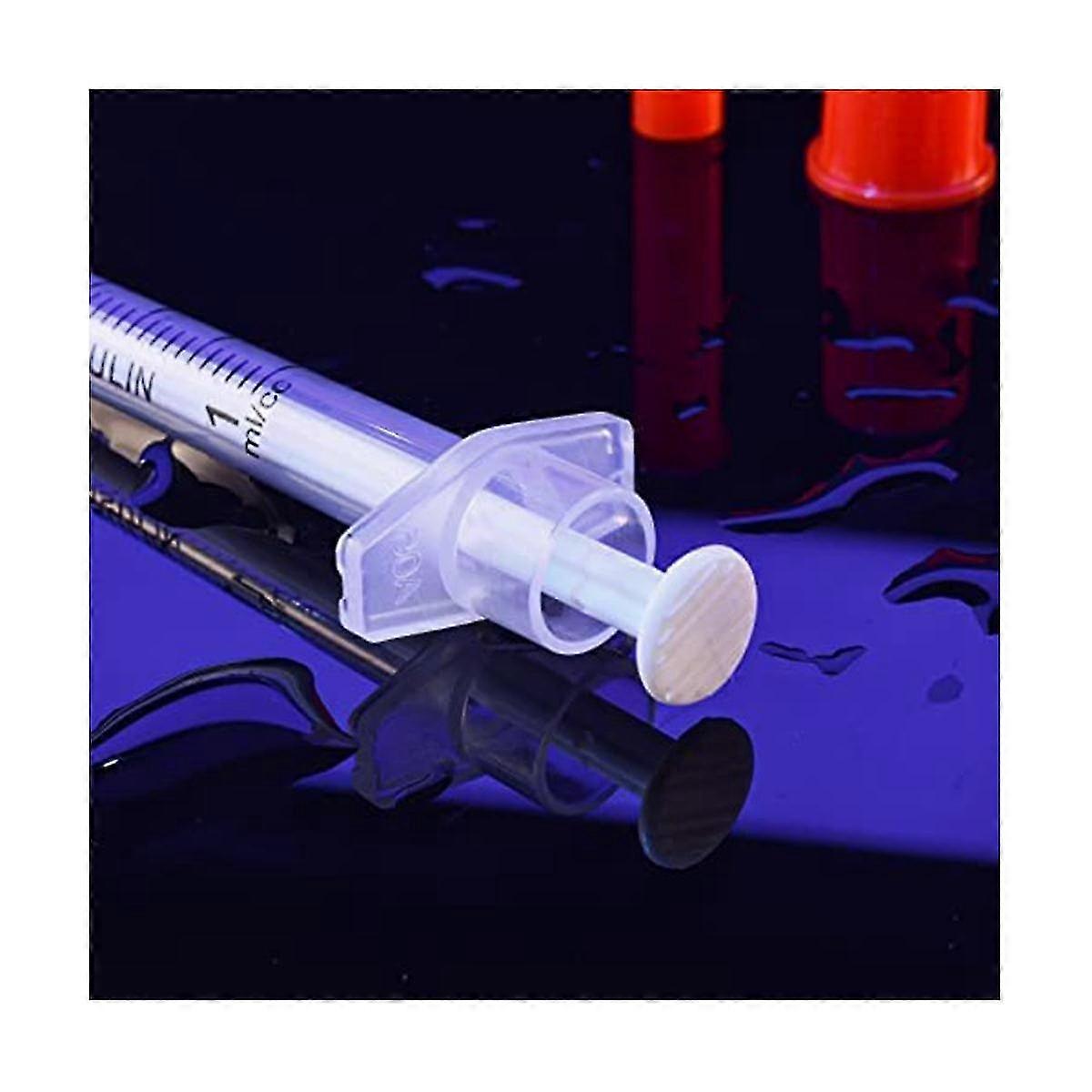 20 Pack 30g 1cc 1/2inch Syringe With Needle - Disposable Individual ...