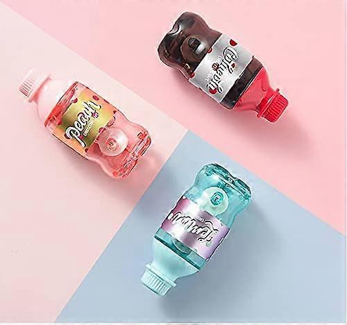 3 Pack Cute Correction Tape Adroable Lemon Peach Soda Water Cola Drink ...