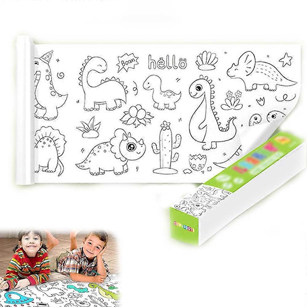 Drawing Coloring Paper Roll for Kids DIY Painting Color Filling Paper ...