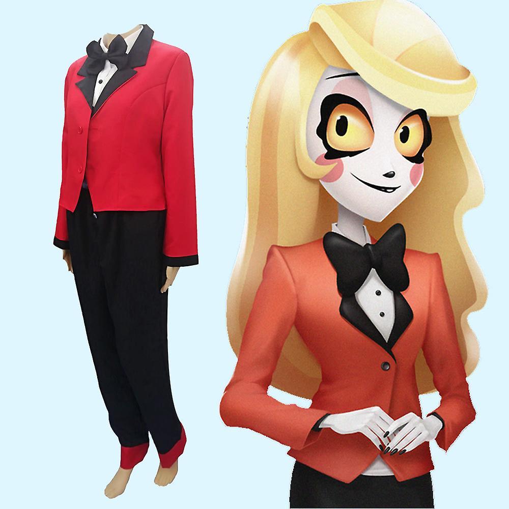 Hazbin Hotel Halloween Carnival Costume Helluva Boss Charlie Cosplay ...